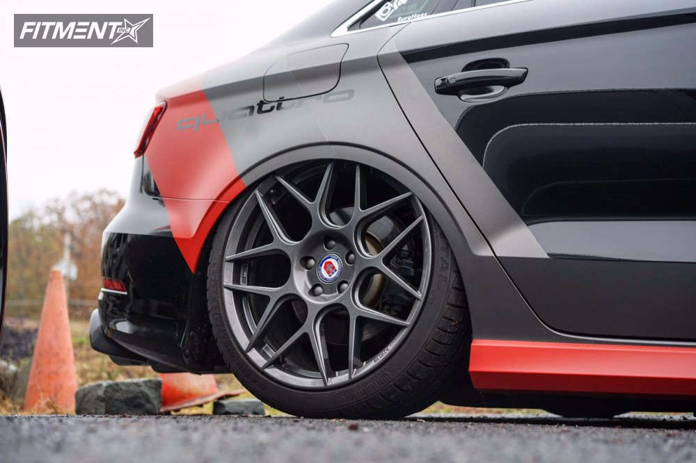 2015 Audi S3 Prestige with 19x8.5 HRE and Continental 245x35 on Air ...
