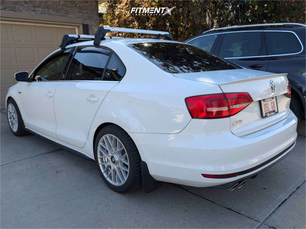 2015 Volkswagen Jetta Highline TDI with 17x8 Rotiform Rse and Michelin ...