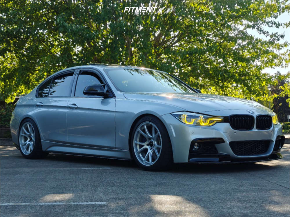 2018 BMW 340i Base with 18x9.5 Konig Freeform and Falken 245x40 on ...