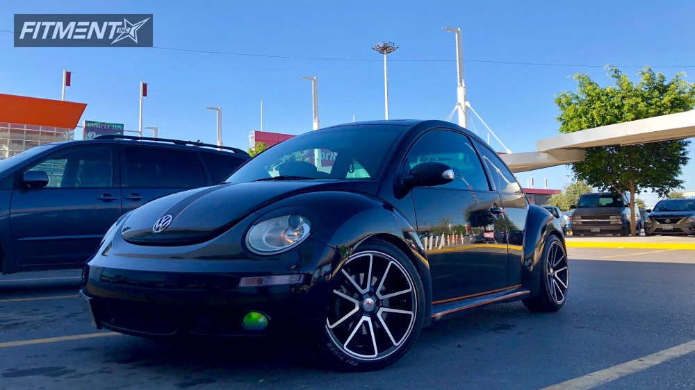 2010 Volkswagen Beetle Base with 18x8.5 Rotiform Spf and Td Tires ...
