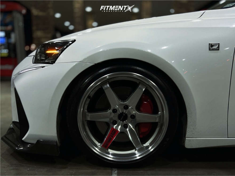 2017 Lexus IS350 F Sport with 18x9.5 Vors Tr37 and Lexani 255x35 on ...