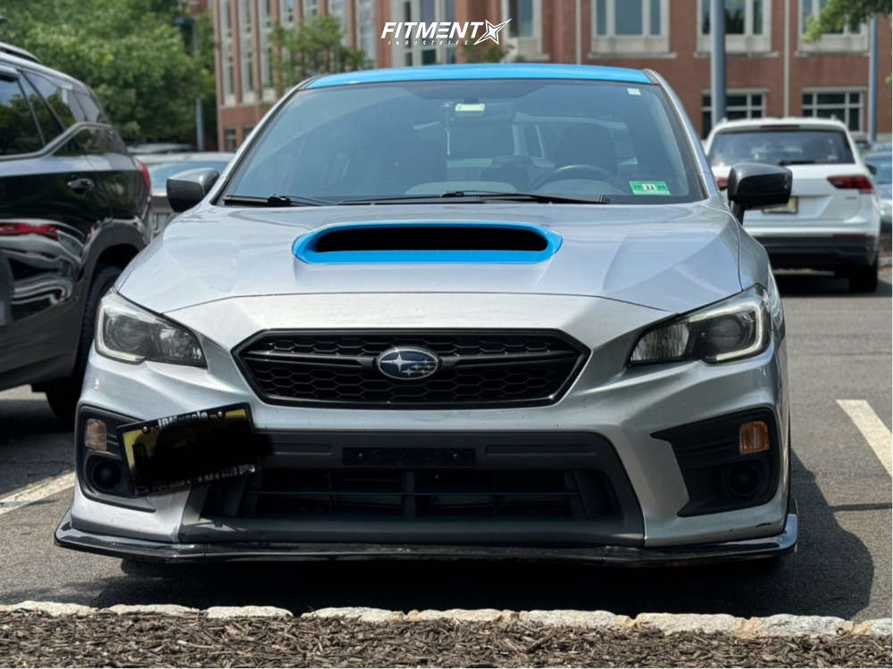2019 Subaru WRX Base with 18x8.5 AVID1 Av6 and Continental 245x40 on ...