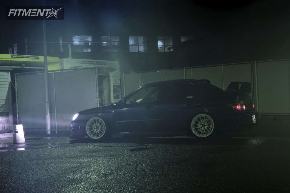 2007 Subaru Impreza WRX STI with 18x10 Enkei NT03RR and Nankang 225x35 ...