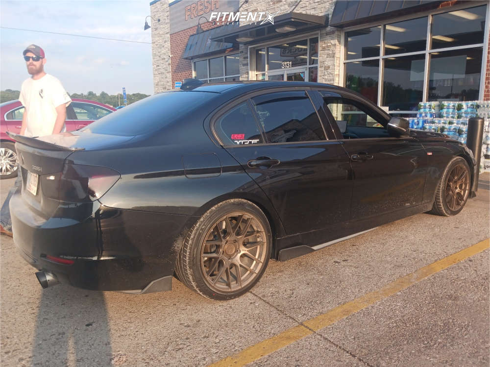 2013 BMW 335i XDrive Base with 18x8.5 Aodhan Ah-x and Lexani 235x40 on ...