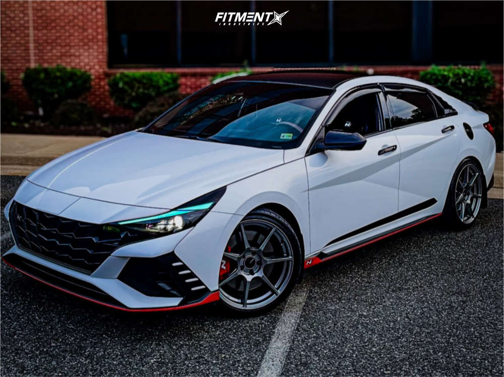 2023 Hyundai Elantra N Base with 19x8.5 Enkei Tfr and Michelin 245x35 ...