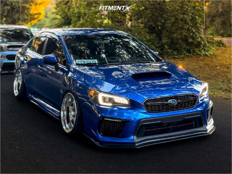 2020 Subaru WRX Base with 18x10 Work Meister S1 3p and Atlas 225x40 on ...