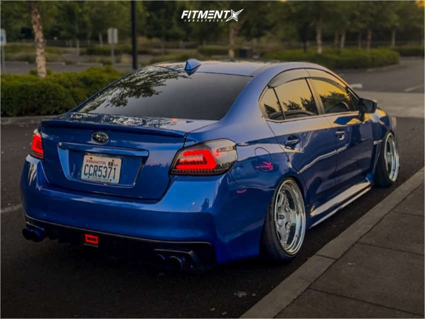 2020 Subaru WRX Base with 18x10 Work Meister S1 3p and Atlas 225x40 on ...