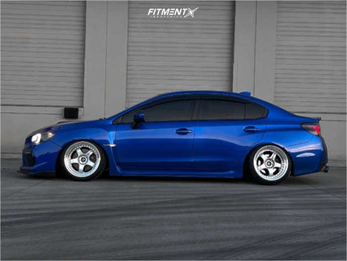 2020 Subaru WRX Base with 18x10 Work Meister S1 3p and Atlas 225x40 on ...