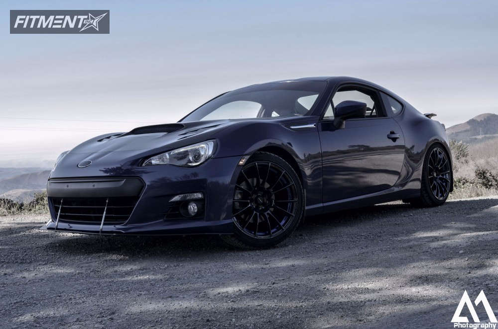 2013 Subaru BRZ Base with 18x8.5 WedsSport Sa-72r and Hankook 255x35 on Coilovers | 308176 ...