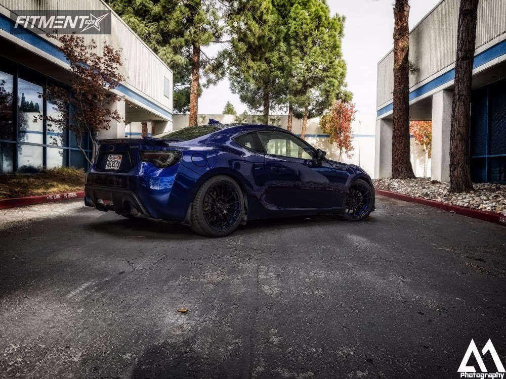 2013 Subaru BRZ Base with 18x8.5 WedsSport Sa-72r and Hankook 255x35 on ...