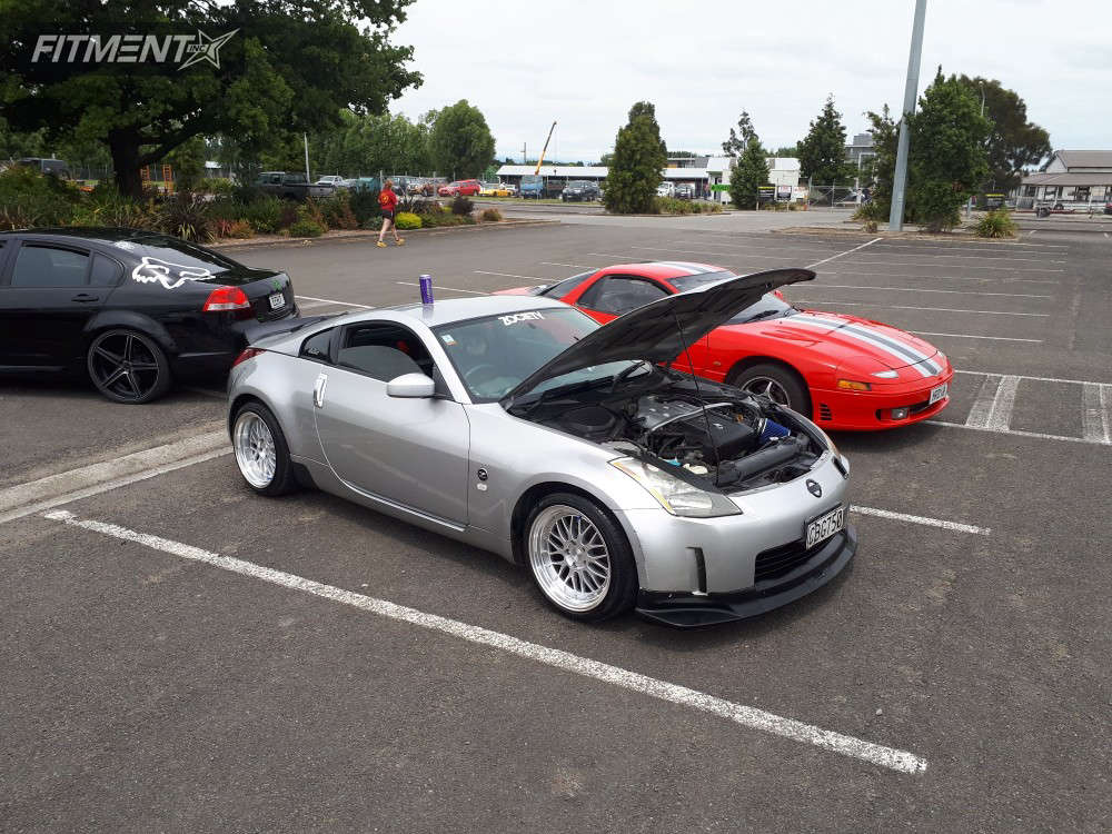 2003 Nissan 350Z Base with 18x9.5 ESR Sr05 and Accelera 255x35 on ...