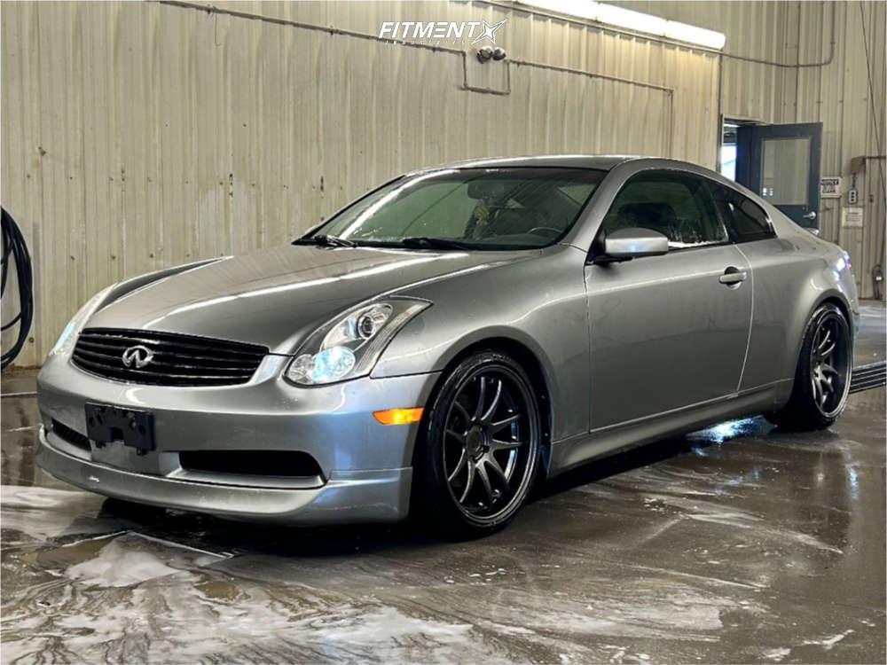 2006 INFINITI G35 Base with 19x9.5 Aodhan Ds02 and Firestone 245x35 on ...