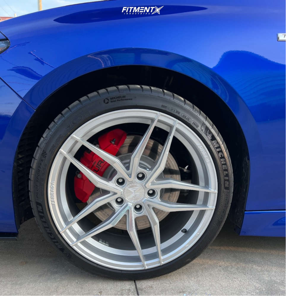 2023 Acura TLX Type S with 20x9 Ferrada F8-fr5 and Michelin 255x35 on ...