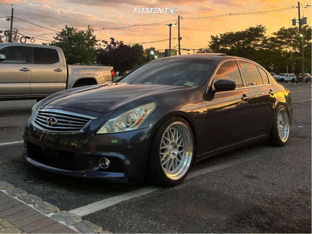 2012 INFINITI G37 X with 19x9.5 Aodhan Ah02 and Toyo Tires 245x40 on ...