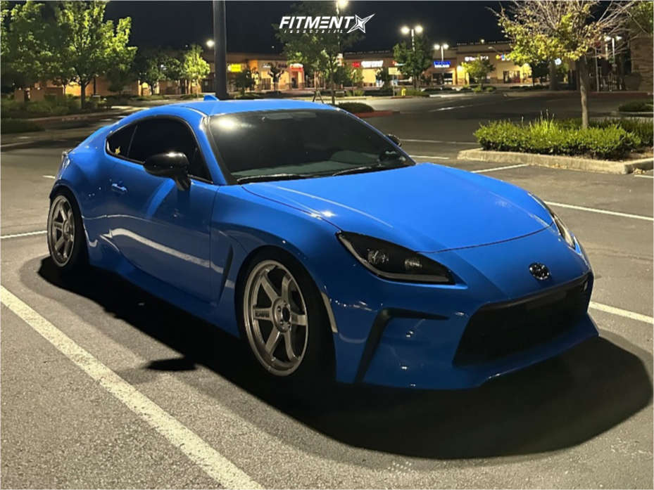 2022 Toyota GR86 Premium with 18x9 Volk Te37 and Michelin 245x35 on ...