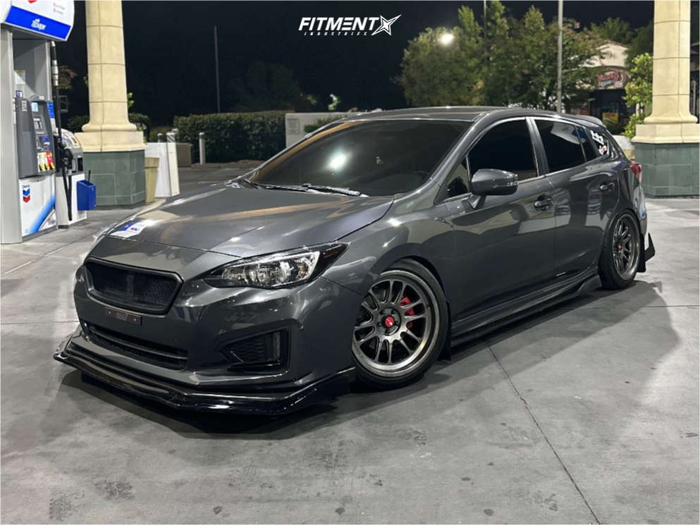 2019 Subaru Impreza Sport with 18x9.5 Aodhan Ah07 and Lionhart 245x40 on Coilovers | 3087055 ...