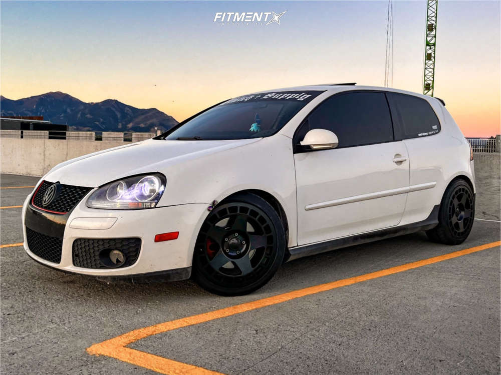 2008 Volkswagen GTI Base with 18x8.5 Fifteen52 Turbomac and Nitto ...