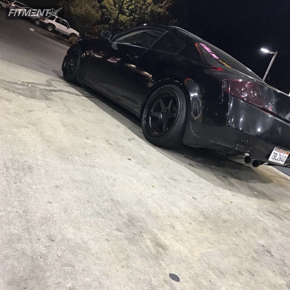 2006 INFINITI G35 Base with 19x9.5 Varrstoen Es2 and Continental 225x40 ...