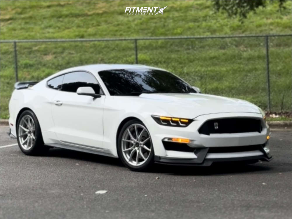 2016 Ford Mustang EcoBoost with 19x9.5 Advanti Racing Hybris and ...