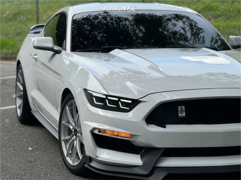 2016 Ford Mustang EcoBoost with 19x9.5 Advanti Racing Hybris and ...