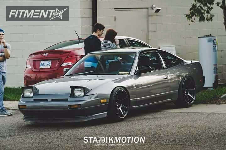 1989 Nissan 240SX Base with 18x9.5 MB Wheels Battle and Achilles 225x40 ...