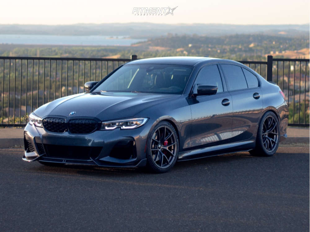 2021 BMW M340i Base with 19x9 Apex Vs-5rs and Michelin 235x40 on ...