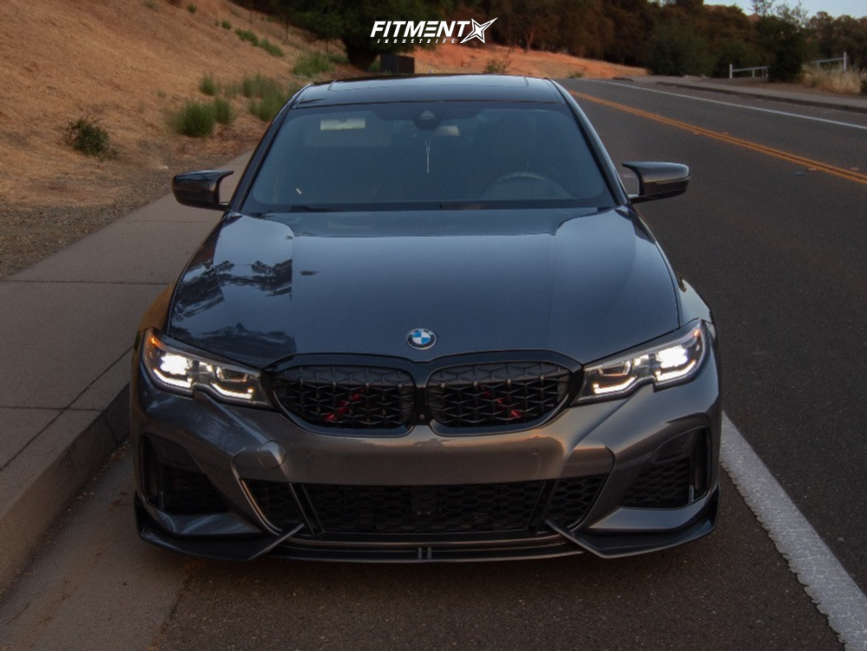 2021 BMW M340i Base with 19x9 Apex Vs-5rs and Michelin 235x40 on ...