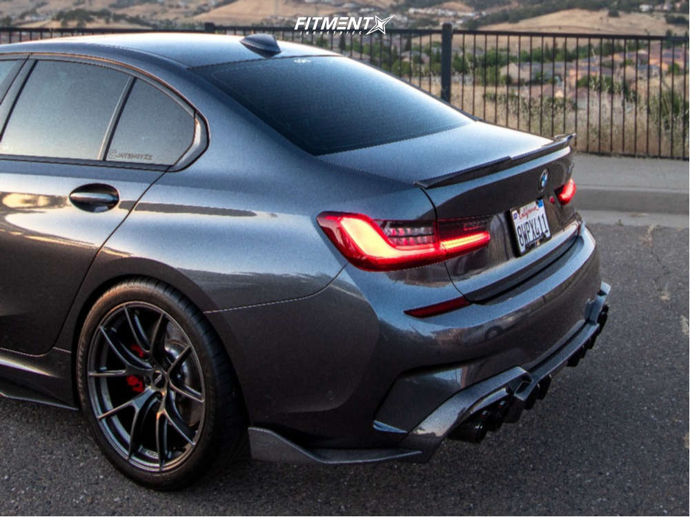 2021 BMW M340i Base with 19x9 Apex Vs-5rs and Michelin 235x40 on ...