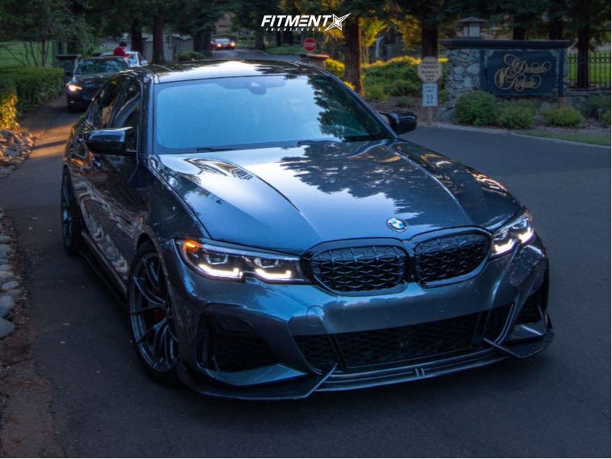 2021 BMW M340i Base with 19x9 Apex Vs-5rs and Michelin 235x40 on ...