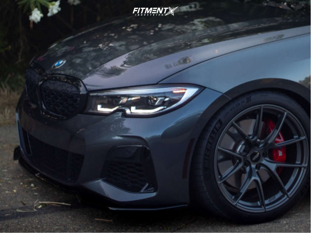 2021 BMW M340i Base with 19x9 Apex Vs-5rs and Michelin 235x40 on ...