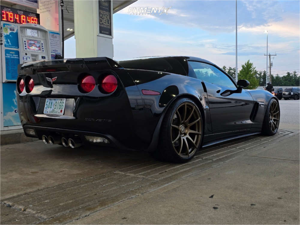 2007 Chevrolet Corvette Z06 with 19x10 Forgestar Cf10 and Continental ...