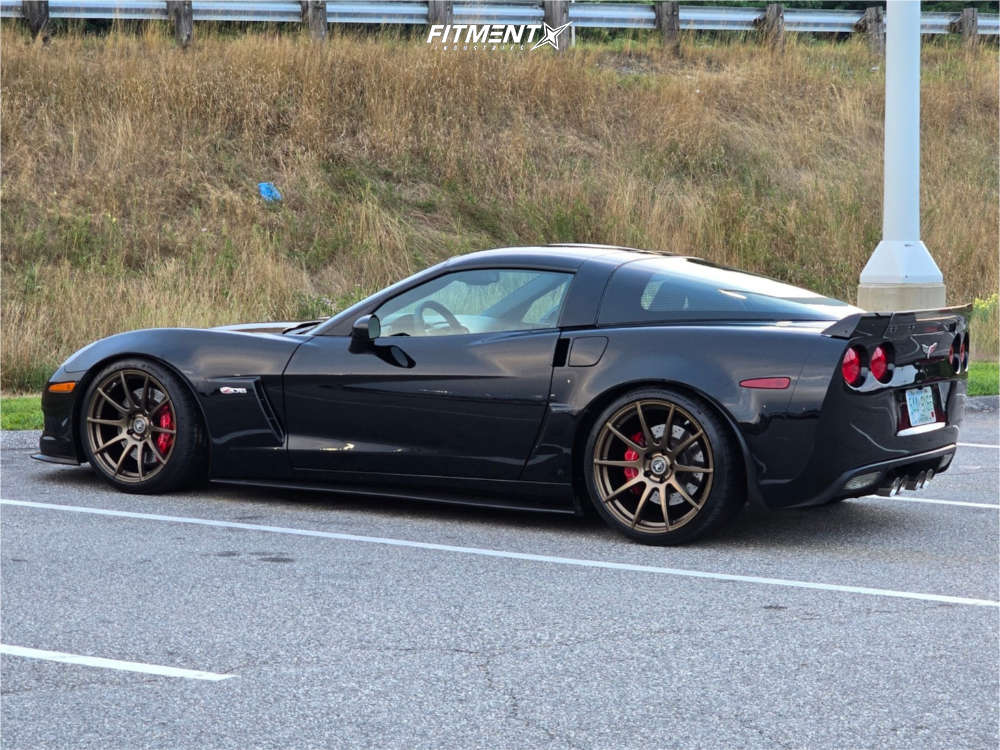 2007 Chevrolet Corvette Z06 with 19x10 Forgestar Cf10 and Continental ...