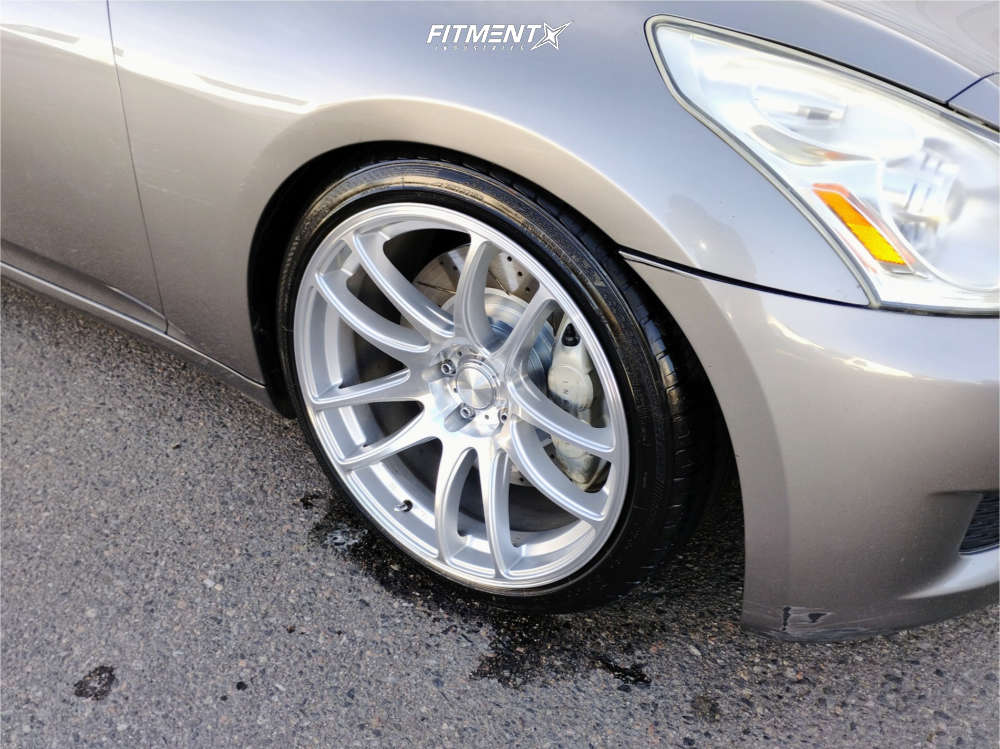 2009 INFINITI G37 Journey with 19x9.5 Vors Tr4 and Vercelli 255x35 on ...