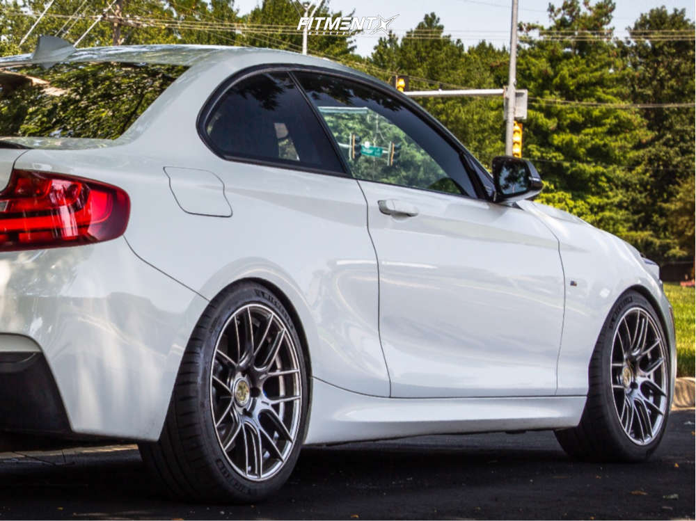 2014 BMW M235i Base with 18x8.5 Aodhan Ah-x and Michelin 235x40 on ...