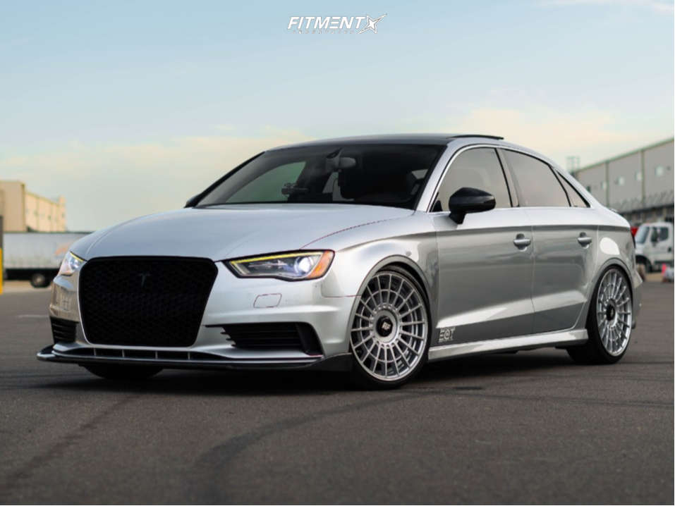 2015 Audi A3 Premium with 19x8.5 Rotiform Las-r and Hankook 225x35 on ...