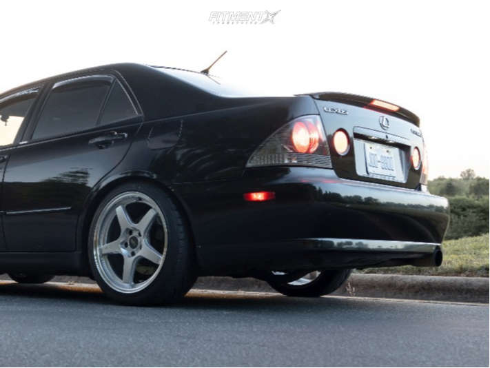2002 Lexus IS300 Base with 18x8.5 ESR Ap5c and Nitto 225x40 on ...
