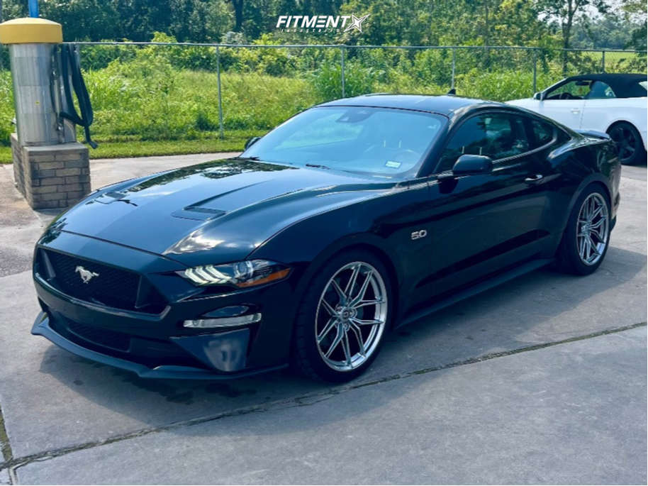 2022 Ford Mustang GT Premium with 20x10 HRE FlowForm Ff21 and Nitto ...