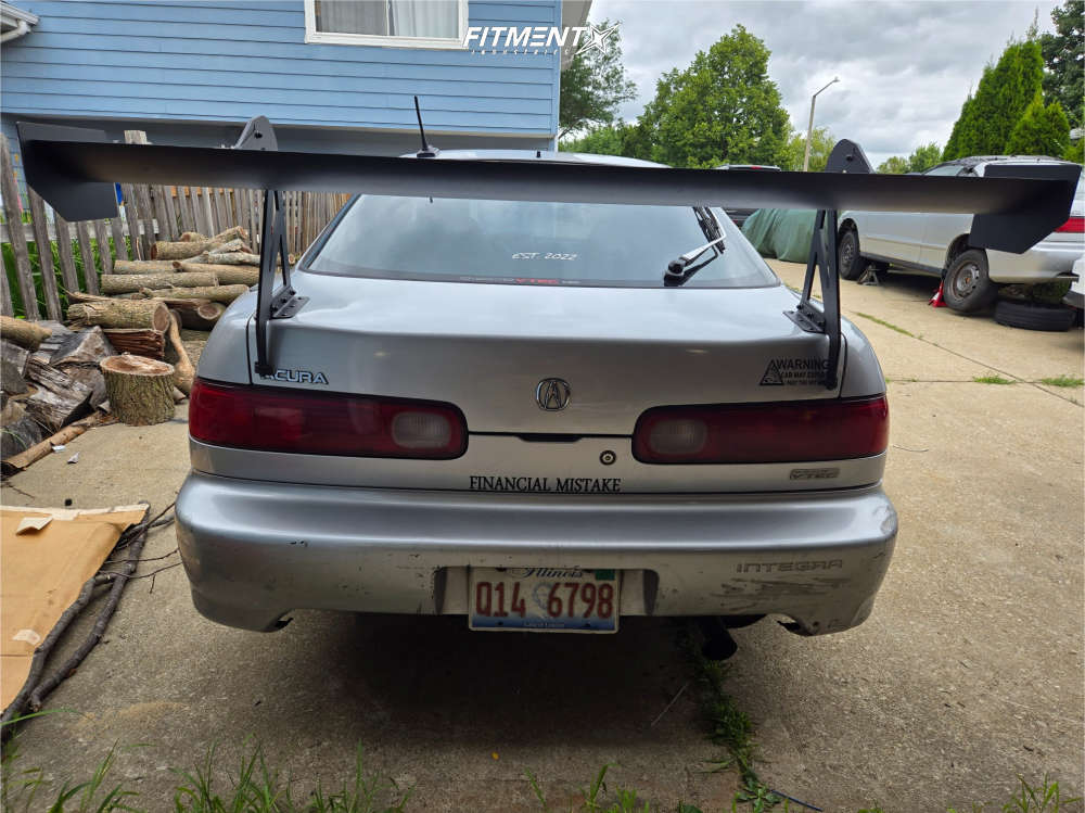 2001 Acura Integra GS with 15x8 Konig Dekagram and Nitto 205x50 on ...