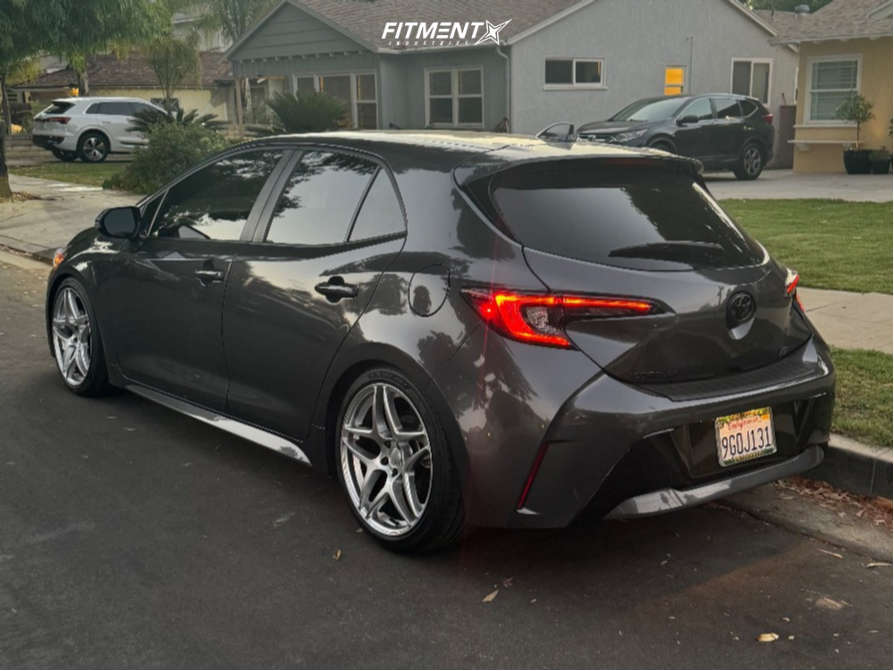 2023 Toyota Corolla SE with 18x8.5 Kansei Astro and Lexani 225x40 on Lowering Springs | 3093509 ...
