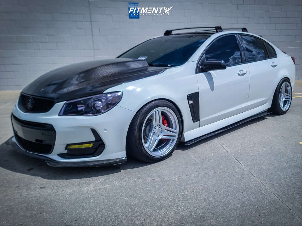 2016 Chevrolet SS Base with 18x9.5 Anovia Treble and Hankook 245x40 on ...