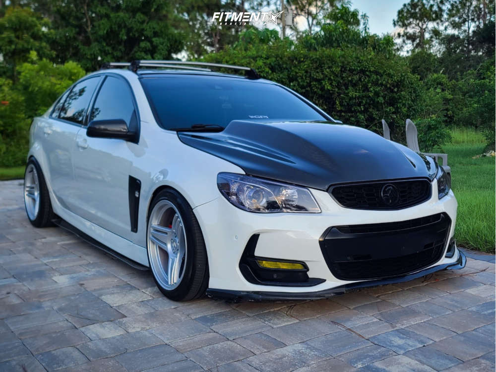 2016 Chevrolet SS Base with 18x9.5 Anovia Treble and Hankook 245x40 on ...