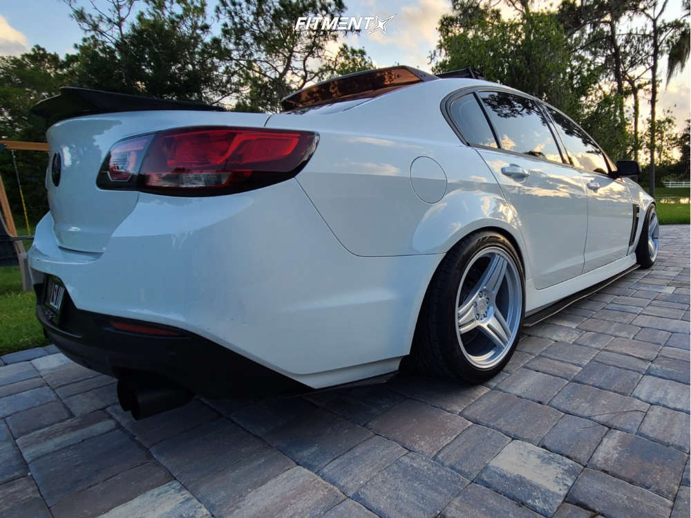 2016 Chevrolet SS Base with 18x9.5 Anovia Treble and Hankook 245x40 on ...