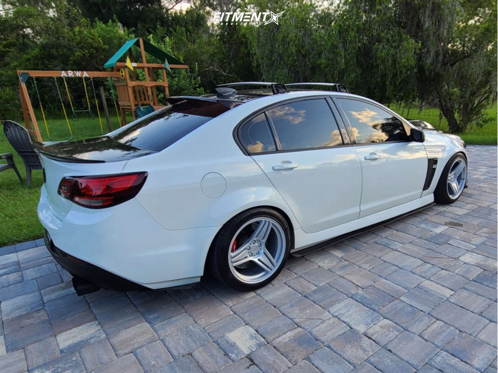 2016 Chevrolet SS Base with 18x9.5 Anovia Treble and Hankook 245x40 on ...