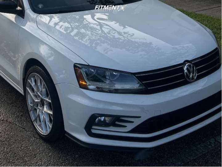 2018 Volkswagen Jetta Wolfsburg Edition with 18x8.5 Romac Vortex and ...