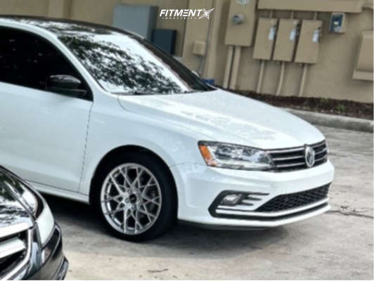 2018 Volkswagen Jetta Wolfsburg Edition with 18x8.5 Romac Vortex and ...