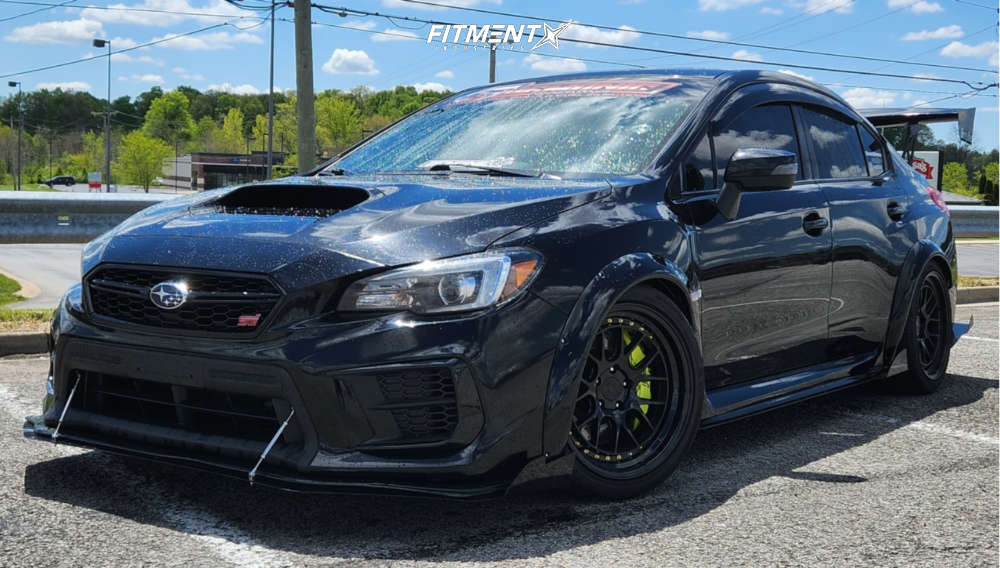 2019 Subaru WRX STI Limited with 18x9.5 Aodhan Ds06 and Kumho 245x50 on ...