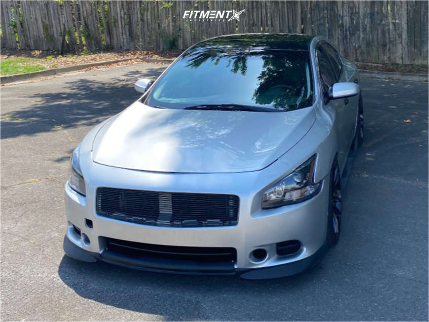 2011 Nissan Maxima S with 19x9.5 Vors Tr4 and Vercelli 245x40 on ...