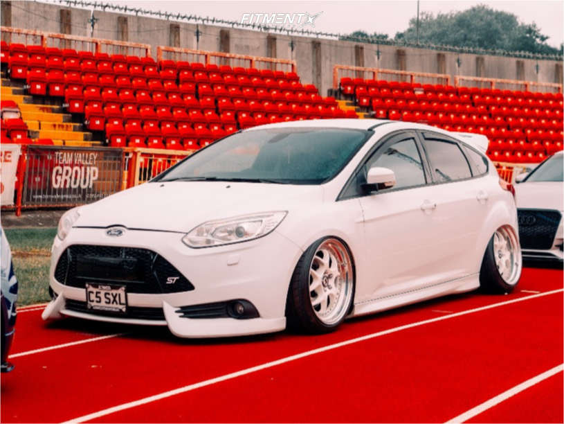 2013 Ford Focus ST with 18x9.5 Schmidt VN-Lines and Toyo Tires 225x40 ...