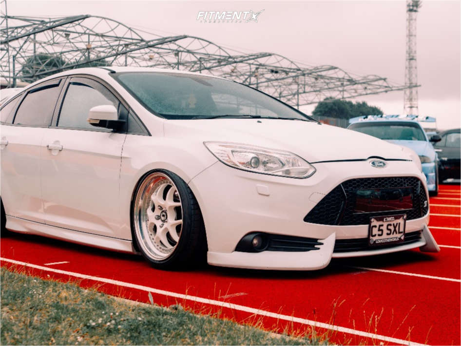 2013 Ford Focus ST with 18x9.5 Schmidt VN-Lines and Toyo Tires 225x40 ...