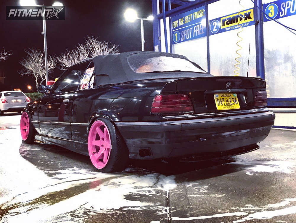 1994 BMW 325i Base with 17x9.5 ESR Sr07 and Lexani 205x40 on Coilovers ...